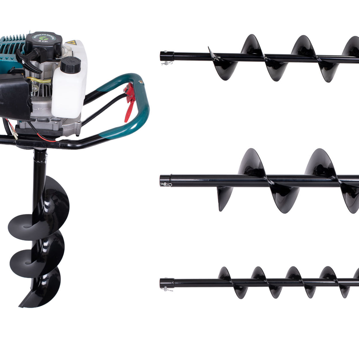 Motoburghiu foreza de pamant Gospodarul Profesionist ED520 - 3 CP, 3 b ...