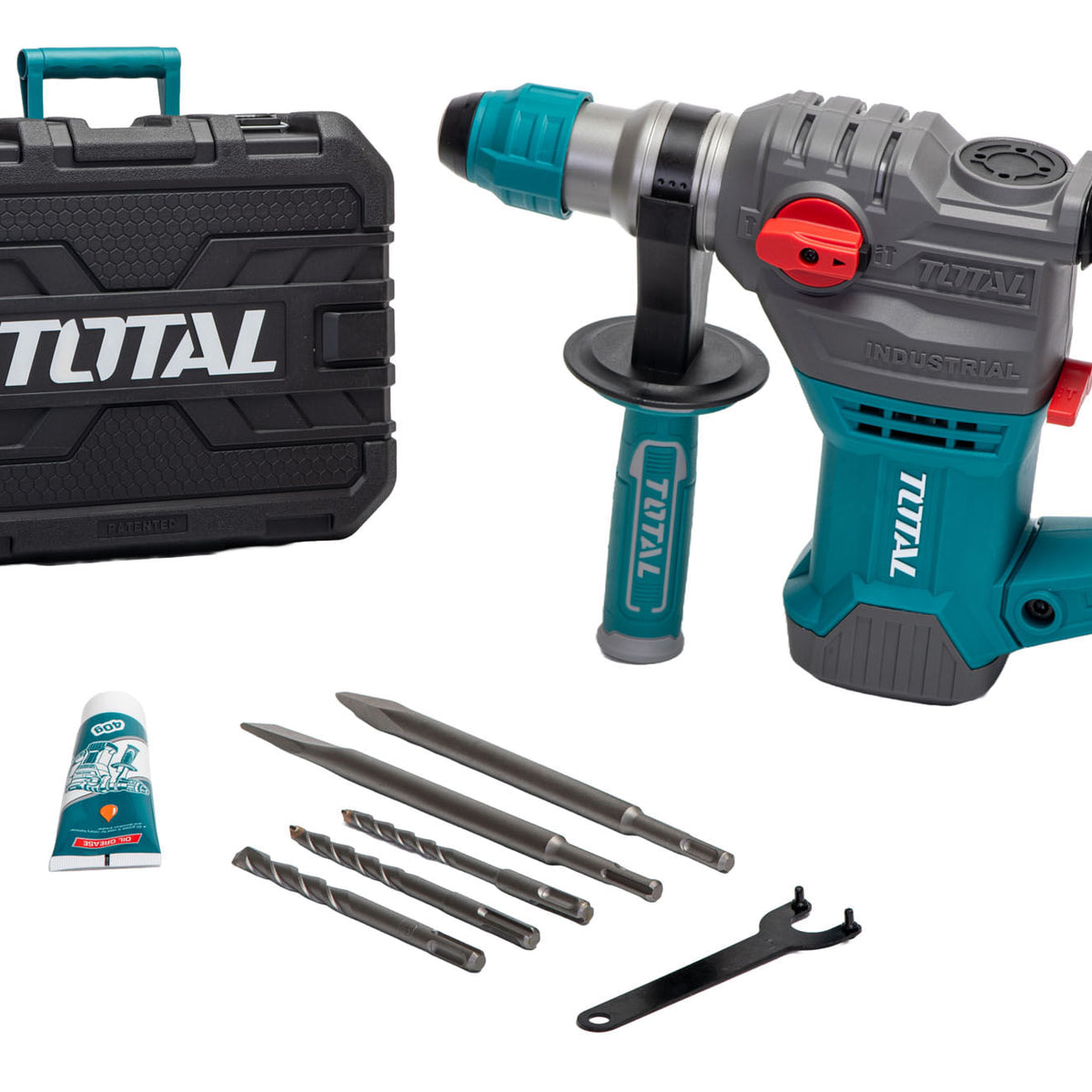 Ciocan rotopercutor Total 5.5J, 1500W - SDS plus – Atomico