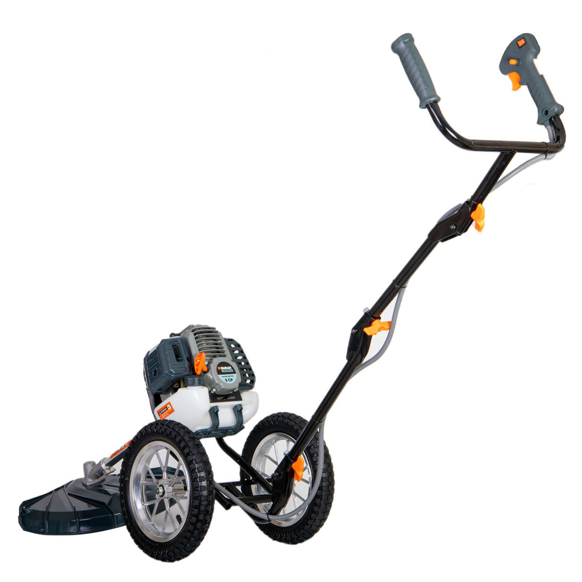 Motocoasa cu roti Wolfson Imperio, 52cc, 3CP, 7500rpm - Resigilat – Atomico