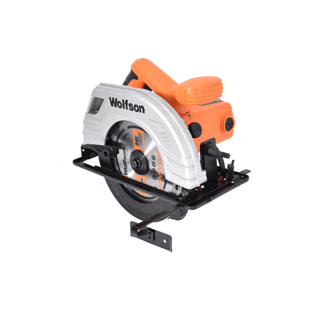 Fierastrau circular pentru lemn Wolfson - 1380W, 185mm, 5300rpm – Atomico